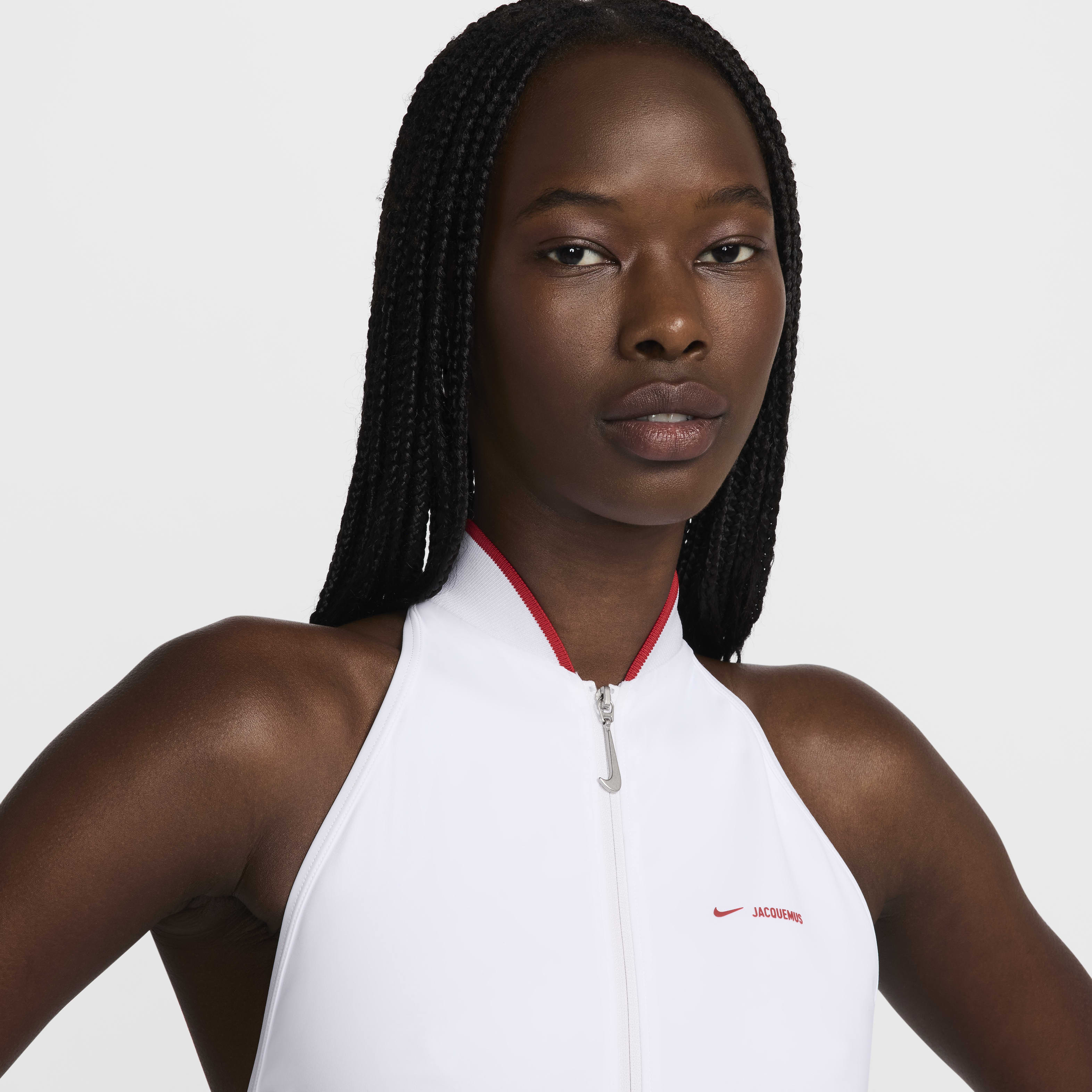 Nike x Jacquemus Women's High-Neck 1-Piece Swimsuit | King's Nike x Jacquemus Women's High-Neck 1-Piece Swimsuit | King's